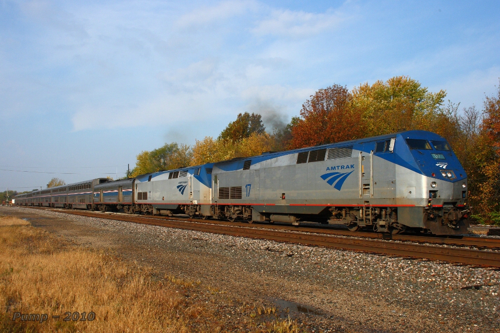 Eastbound Amtrak Southwest Chief Train #4